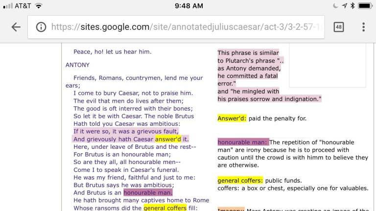 Close Reading: Friends, Romans, Countrymen – The Shakespearean Student