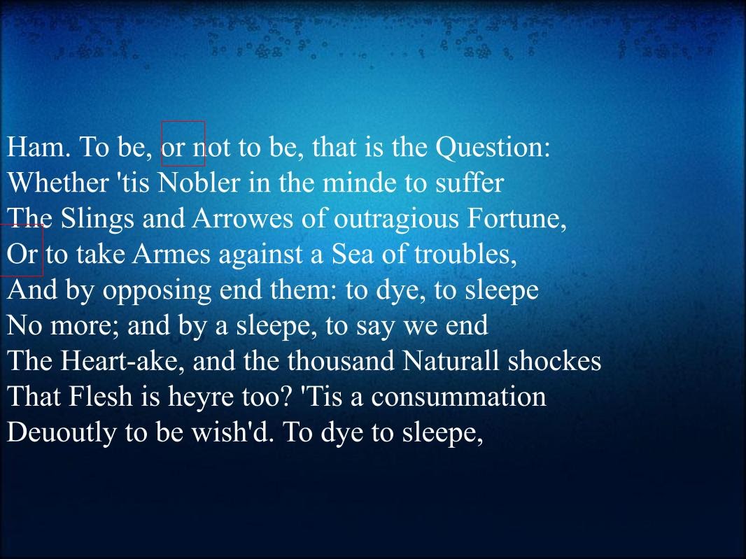 Close Reading: To Be Or Not To Be – The Shakespearean Student